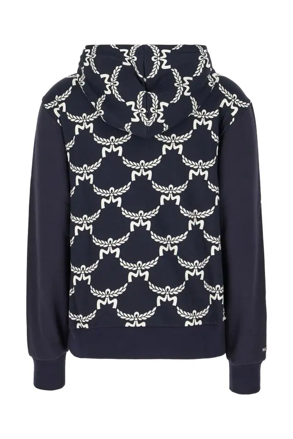 Mcm Monogrammed Hoodie - Multicolor