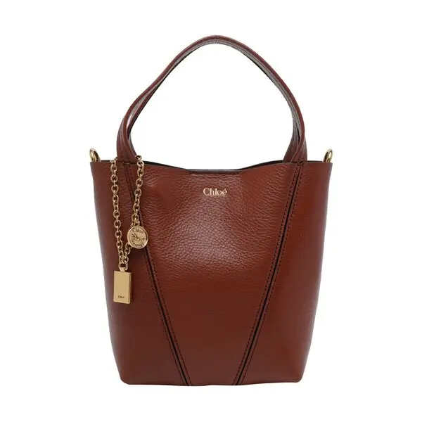 Chloé Spin Crossbody Bag - Brown