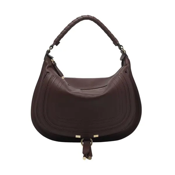 Chloé Marcie Shoulder Bag - Brown