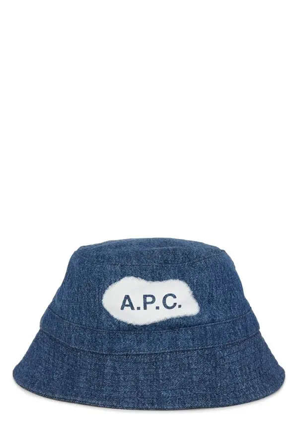 A.p.c. Bucket Hat With Logo - Multicolor