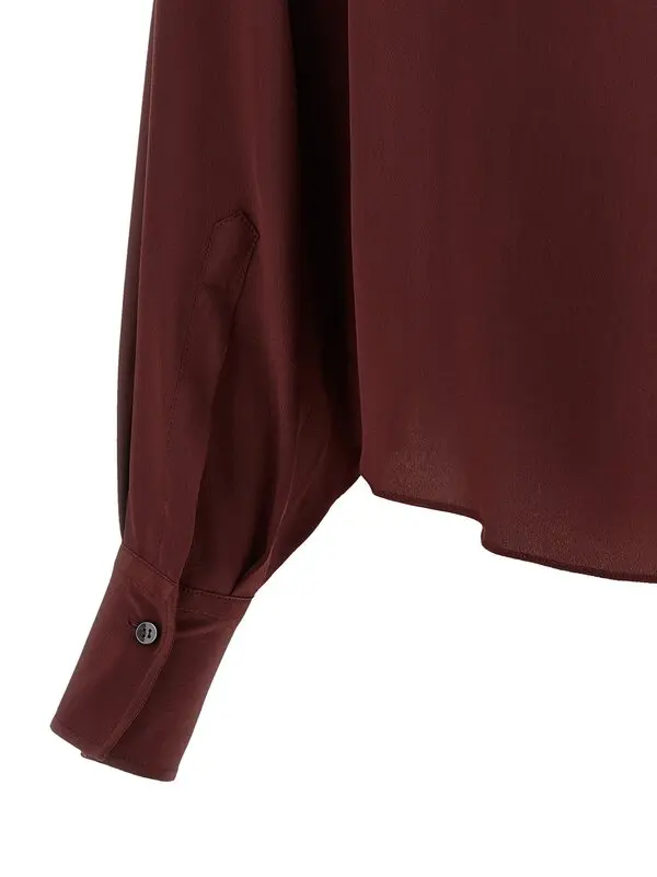 Brunello Cucinelli Shiny Collar" Shirt