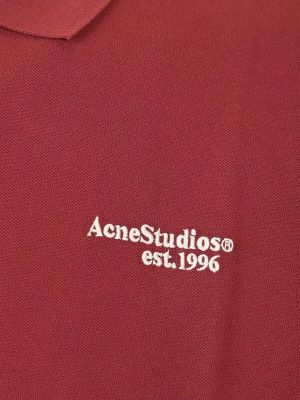 Acne Studios Organic Cotton Polo Shirt