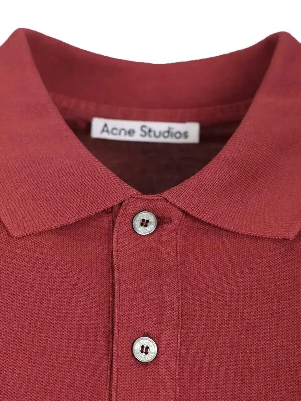 Acne Studios Organic Cotton Polo Shirt