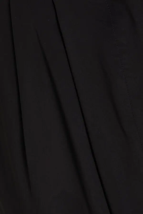 Zimmermann Belted Satin Crepe Wide-leg Pants