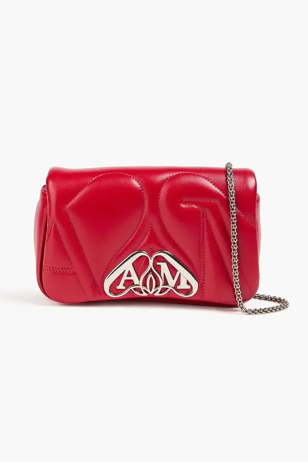 Alexander McQueen Quilted Leather Crossbody Bag