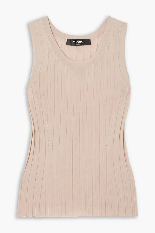 Versace Ribbed Knit Tank
