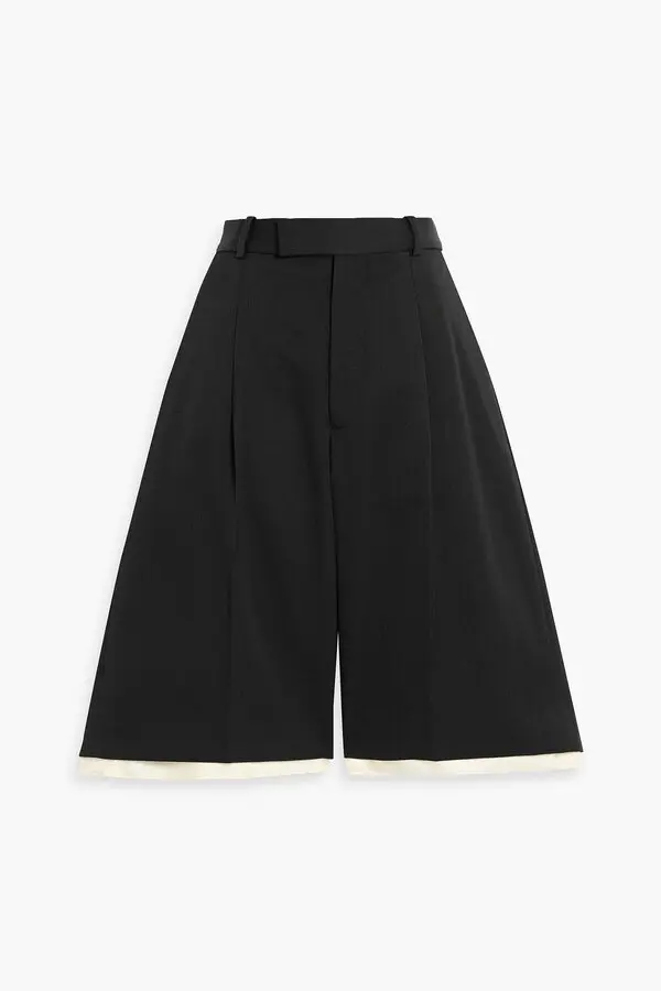 RÓHE Pleated Belted Shorts