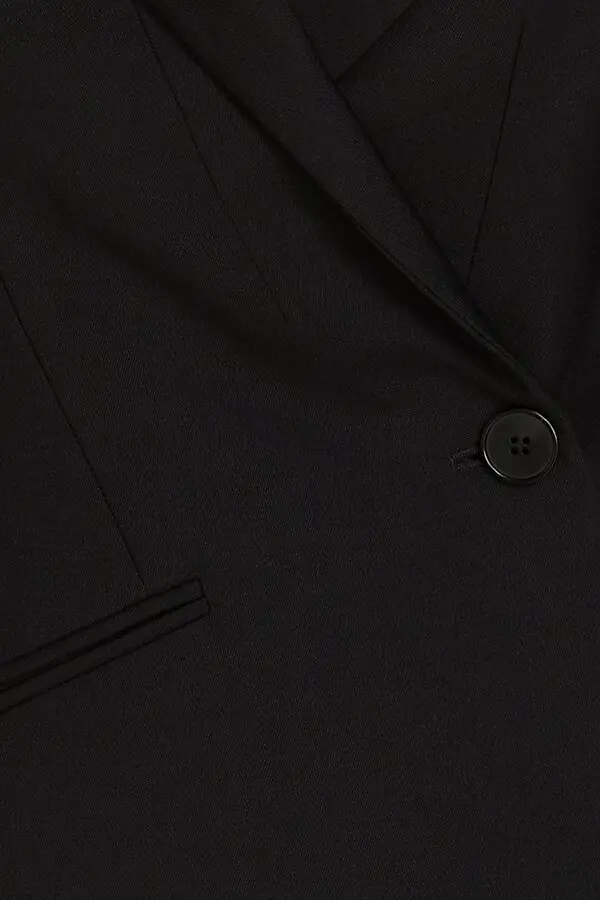 Alexander McQueen Double-breasted Wool And Mohair-blend Crepe Blazer