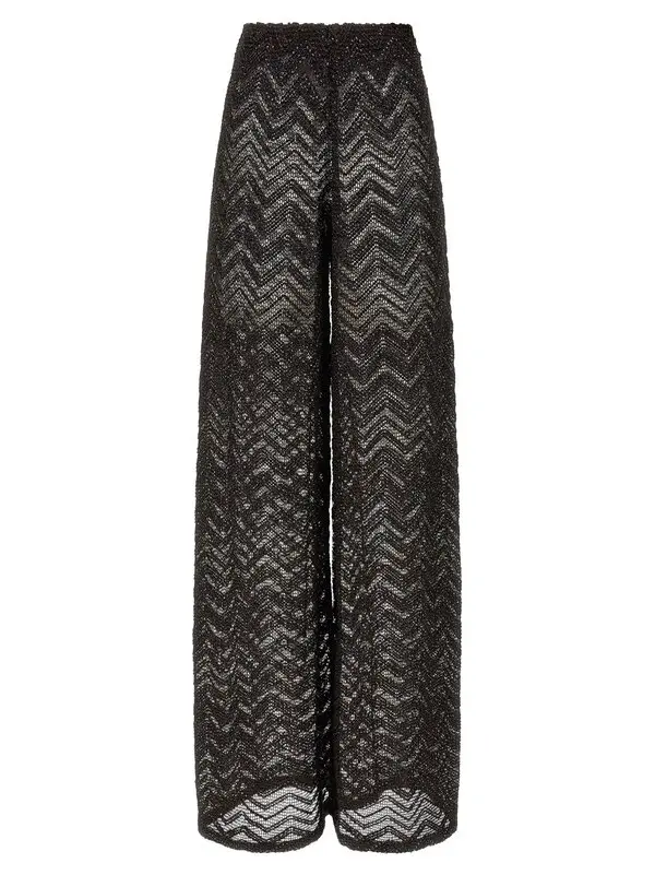 Missoni Zigzag Mesh Sequin Pants