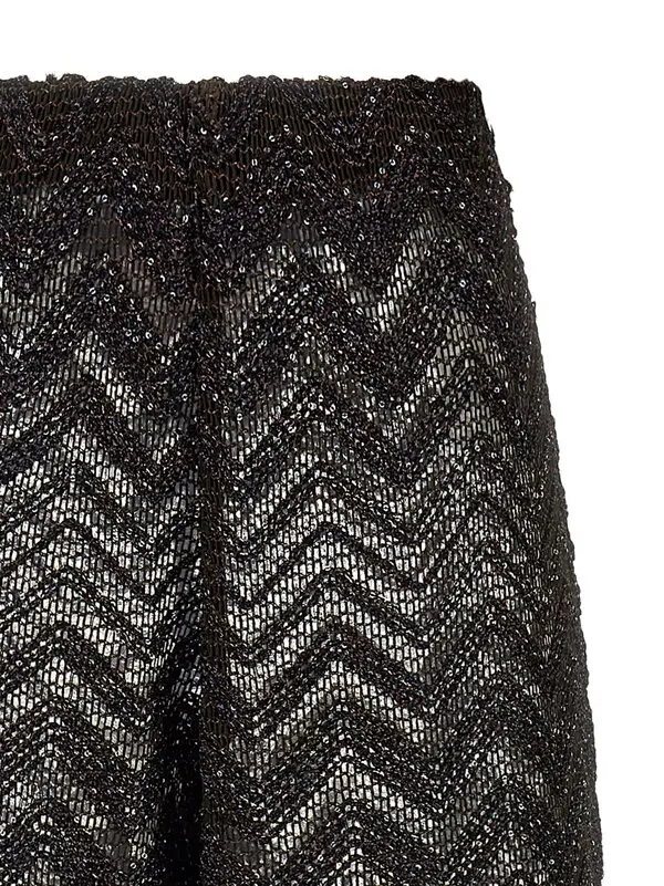 Missoni Zigzag Mesh Sequin Pants