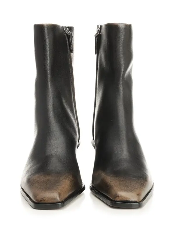 Paris Texas Bettina Ankle Boots - Black