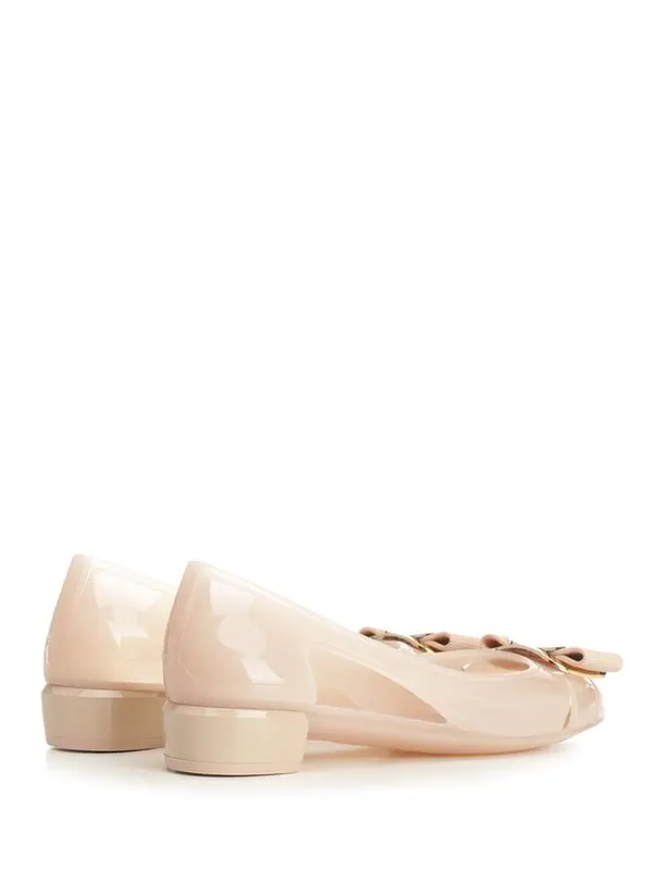 FERRAGAMO Vara Bow Jelly Ballerinas - Multicolor