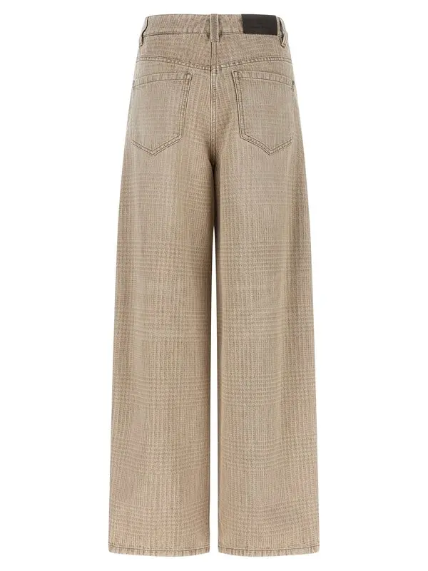 Brunello Cucinelli Wide Barrel Jeans