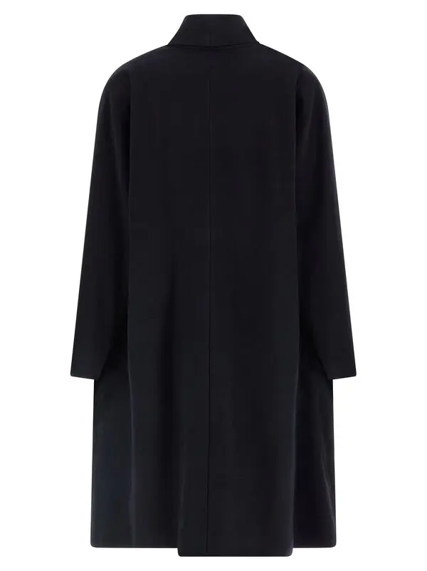 Isabel Marant Étoile Elise Double-breasted Wool Blend Coat - Black