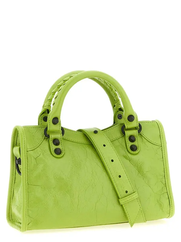 Balenciaga Le City Mini Handbag - Green