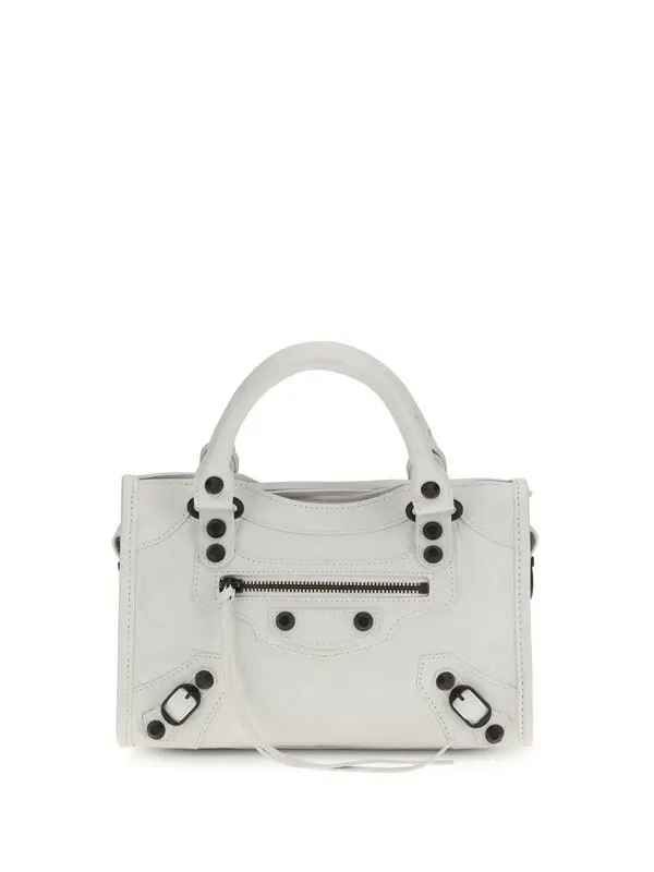 Balenciaga Le City Mini Handbag - White