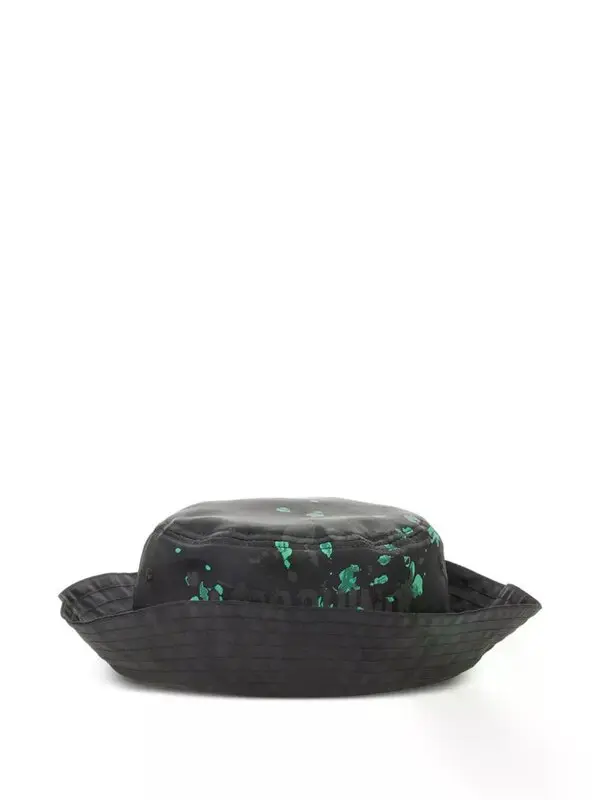 Moschino Print Bucket Hat - Black
