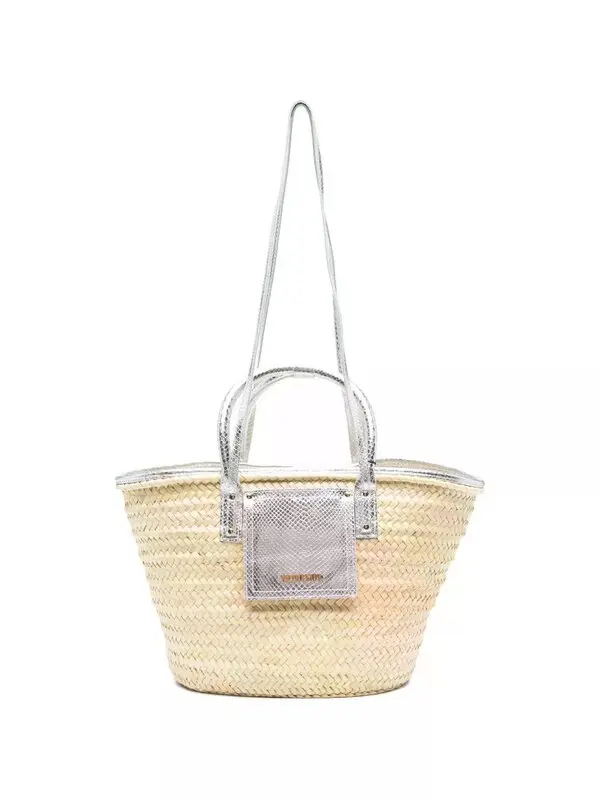 Jacquemus Le Panier Soli Woven Tote Bag