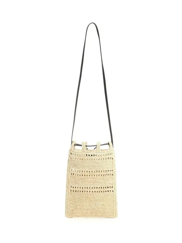 Loewe Raffia Drawstring Pocket