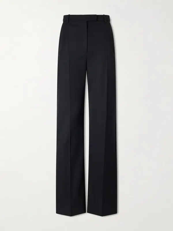 Alexander McQueen Wool Straight-leg Trousers