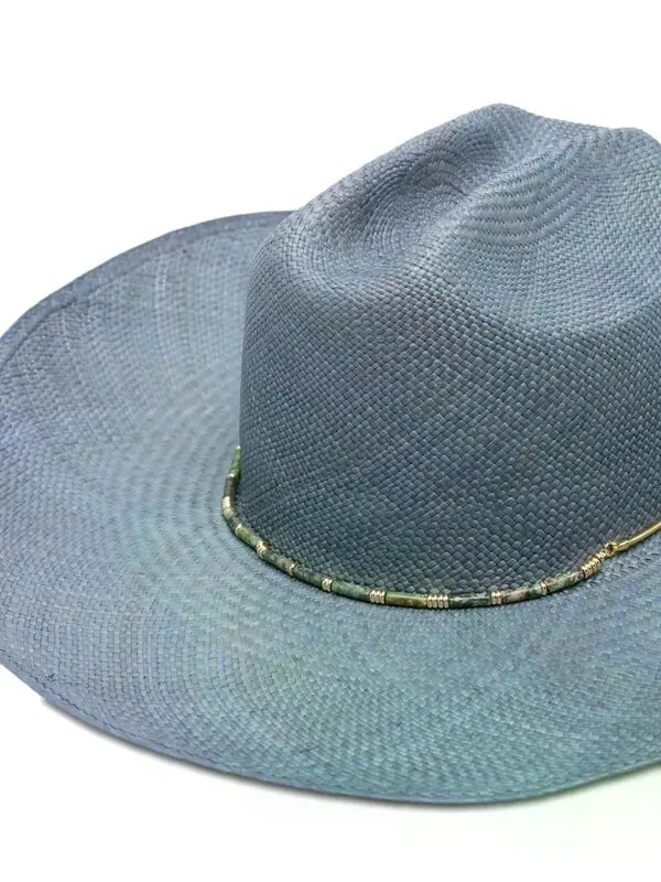 VAN PALMA Diego Beaded Cowboy Hat