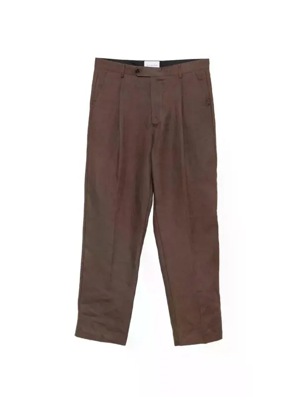 MARSEM Pleated Front Tailored Trousers