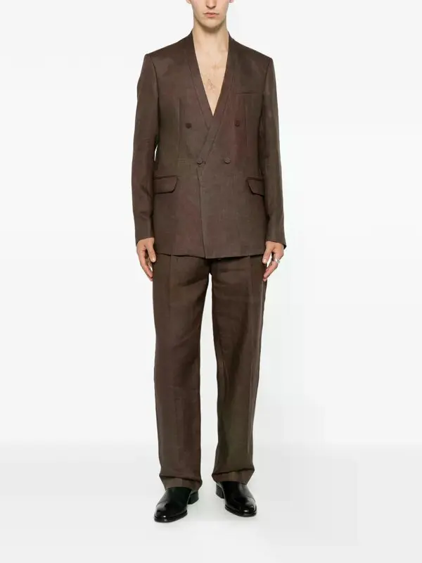 MARSEM Pleated Front Tailored Trousers
