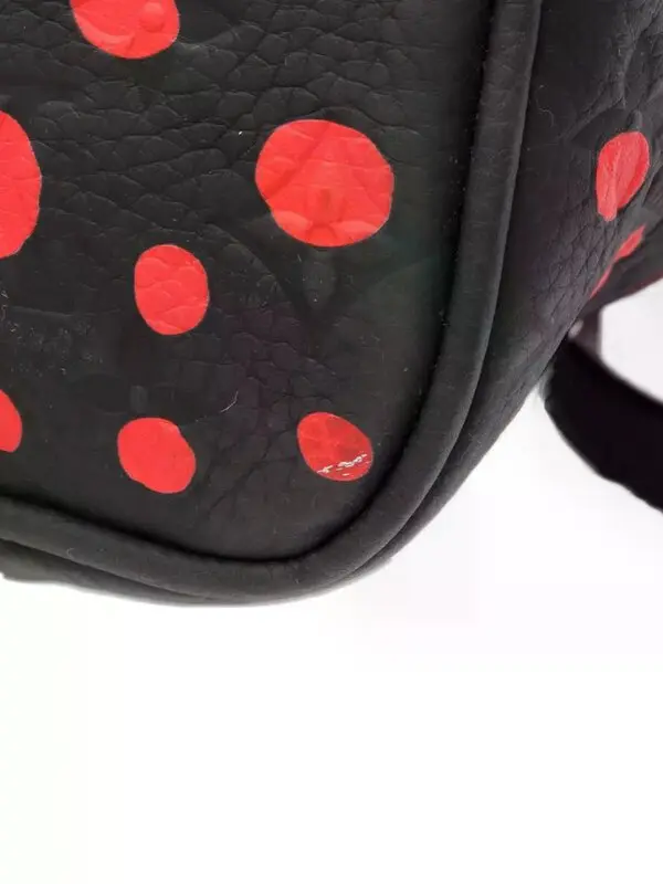 LOUIS VUITTON X Yayoi Kusama Lockit Boston Bag