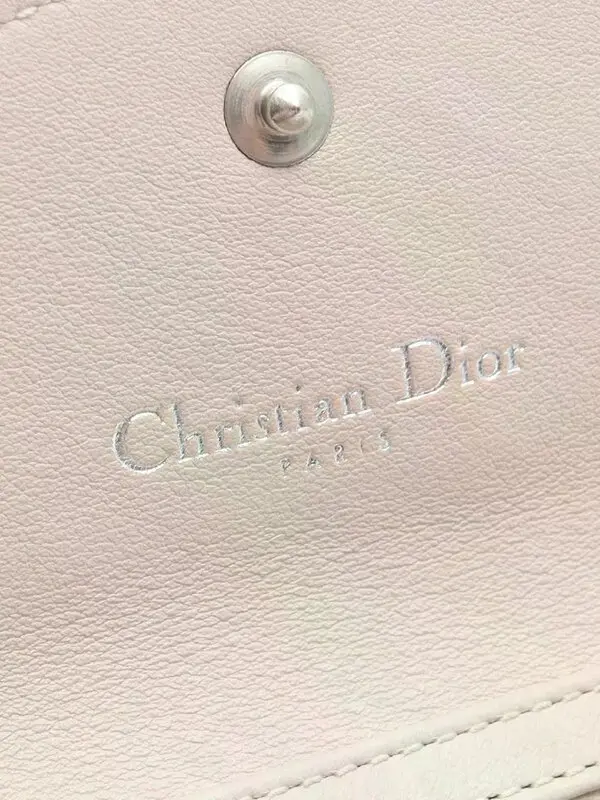 Dior 2010s Diorissimo Rencontre Leather Chain Wallet
