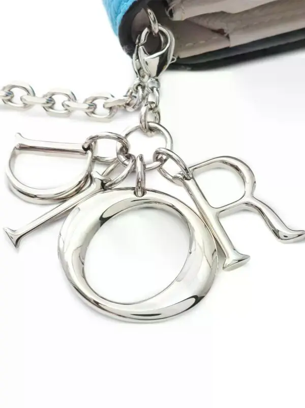 Dior 2010s Diorissimo Rencontre Leather Chain Wallet