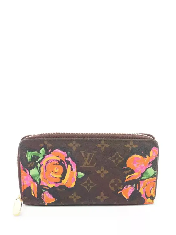 LOUIS VUITTON 2009 Monogram Rose Zippy Wallet