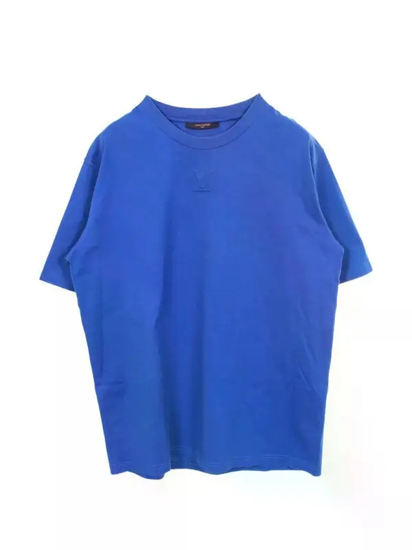 LOUIS VUITTON Embossed Logo T-shirt - Blue