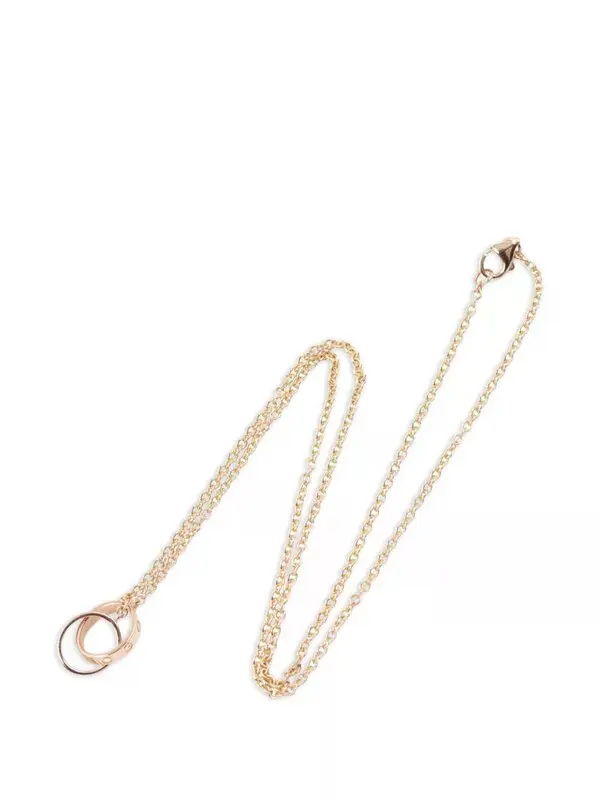 Cartier 18k Rose Gold Baby Love Necklace