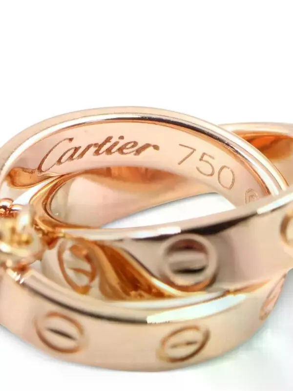Cartier 18k Rose Gold Baby Love Necklace