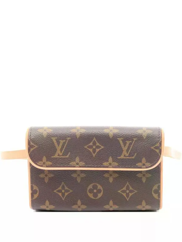 LOUIS VUITTON Monogram Florentine Belt Bag - Brown
