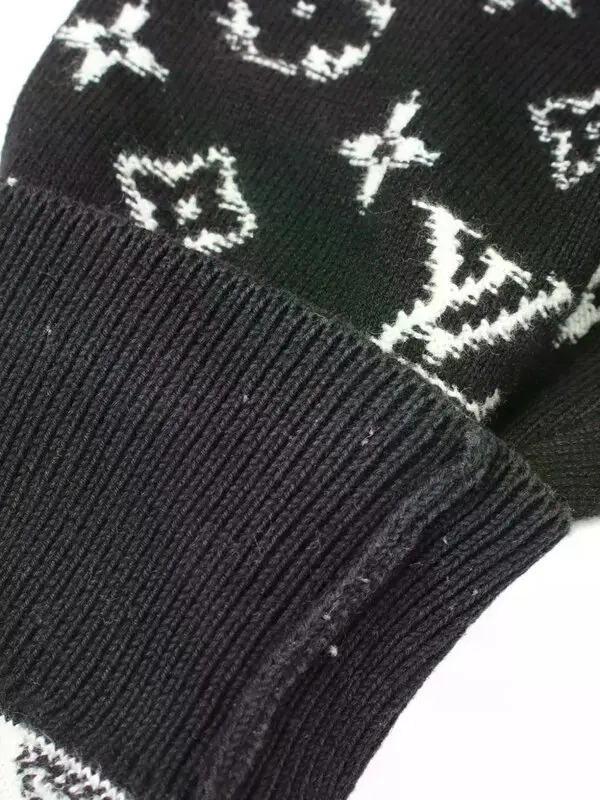 LOUIS VUITTON Monogram Gradient Crew Neck Sweater