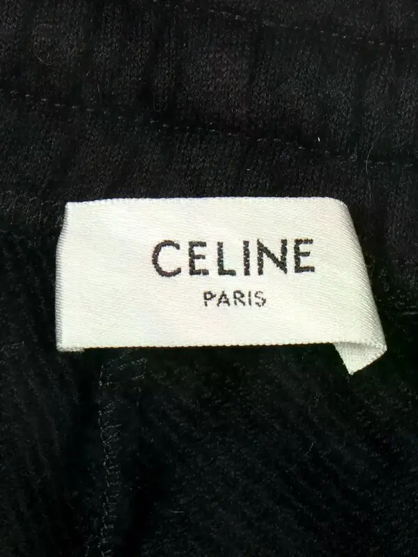 Celine 2000s Triomphe Logo-detail Track Pants