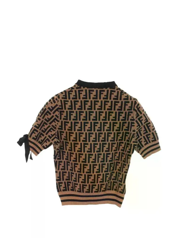 Fendi Zucca Monogram Knit Sweater
