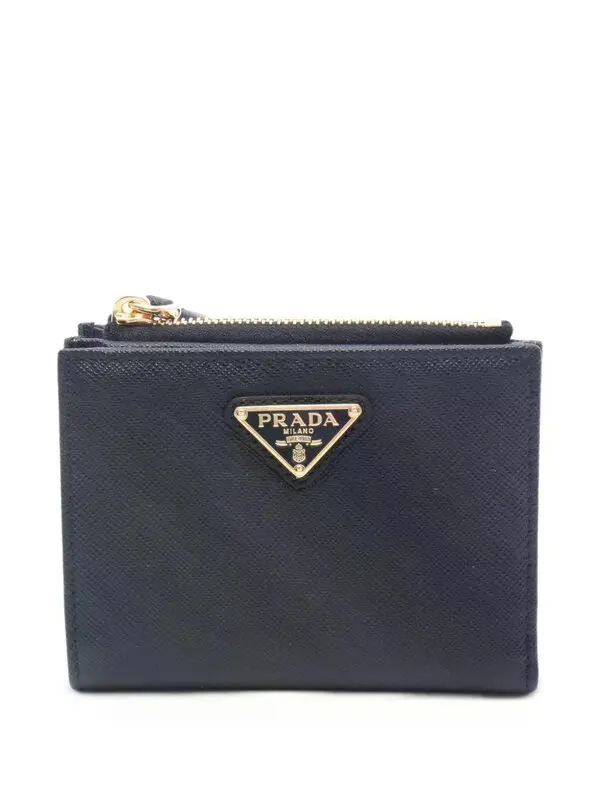 Prada 2020s Triangle-logo Bi-fold Wallet