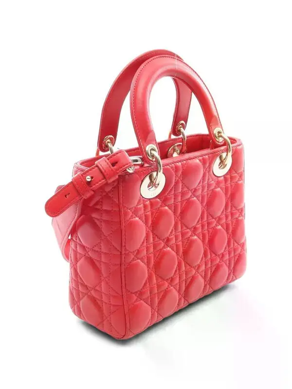 Dior Lady My Abcdior Bag - Red
