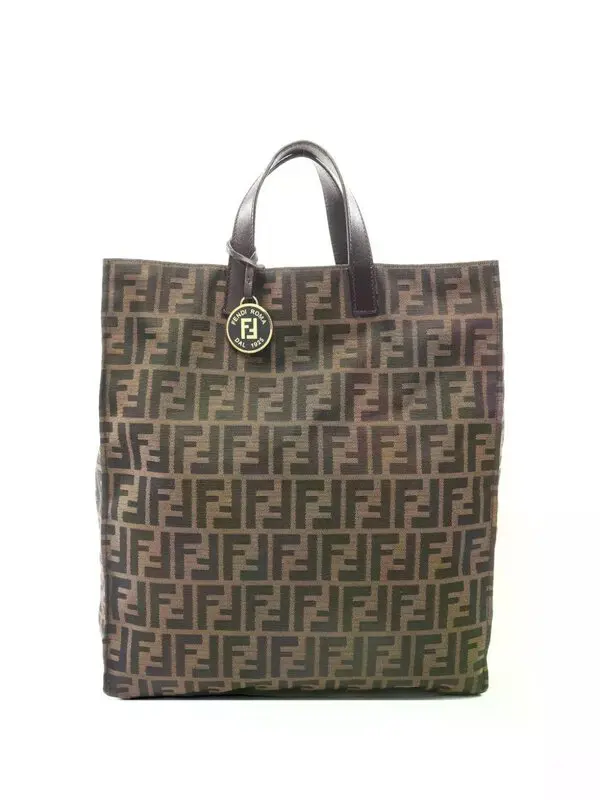 Fendi Zucca Canvas Tote Bag