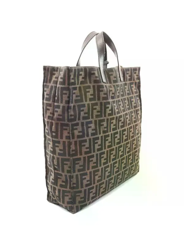 Fendi Zucca Canvas Tote Bag