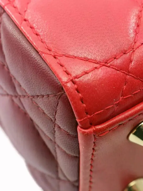 Dior Mini Lady Cannage Tote Bag