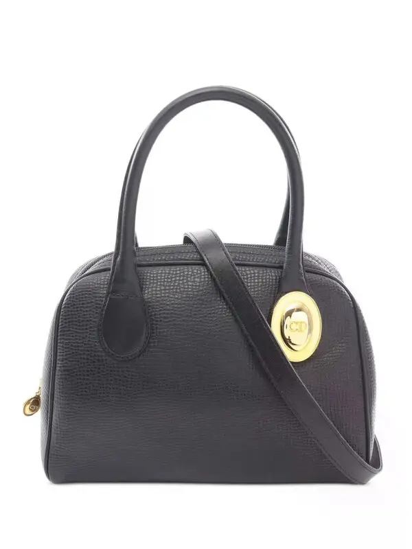 Dior Cd Logo Handbag - Black