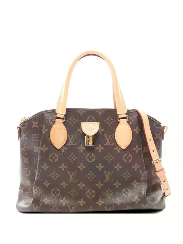 LOUIS VUITTON Monogram Rivoli Mm Tote Bag - Brown