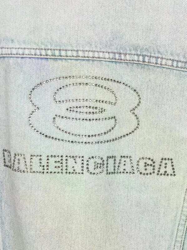 Balenciaga Embellished Denim Jacket