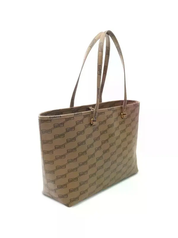 Balenciaga Bb Monogram Signature Tote Bag