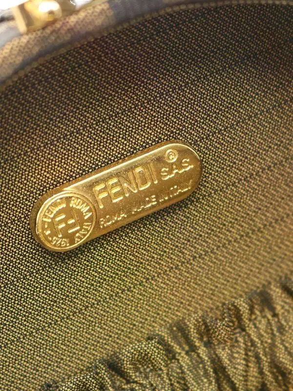 Fendi Zucca Canvas Tote Bag - Brown