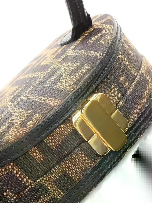 Fendi Zucca Canvas Tote Bag - Brown
