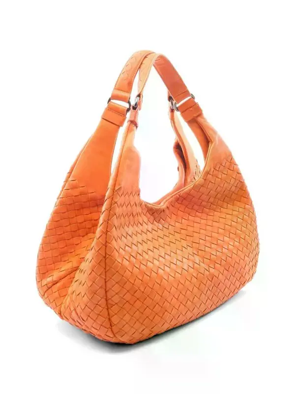 Bottega Veneta 2000s Intrecciato Campana Shoulder Bag